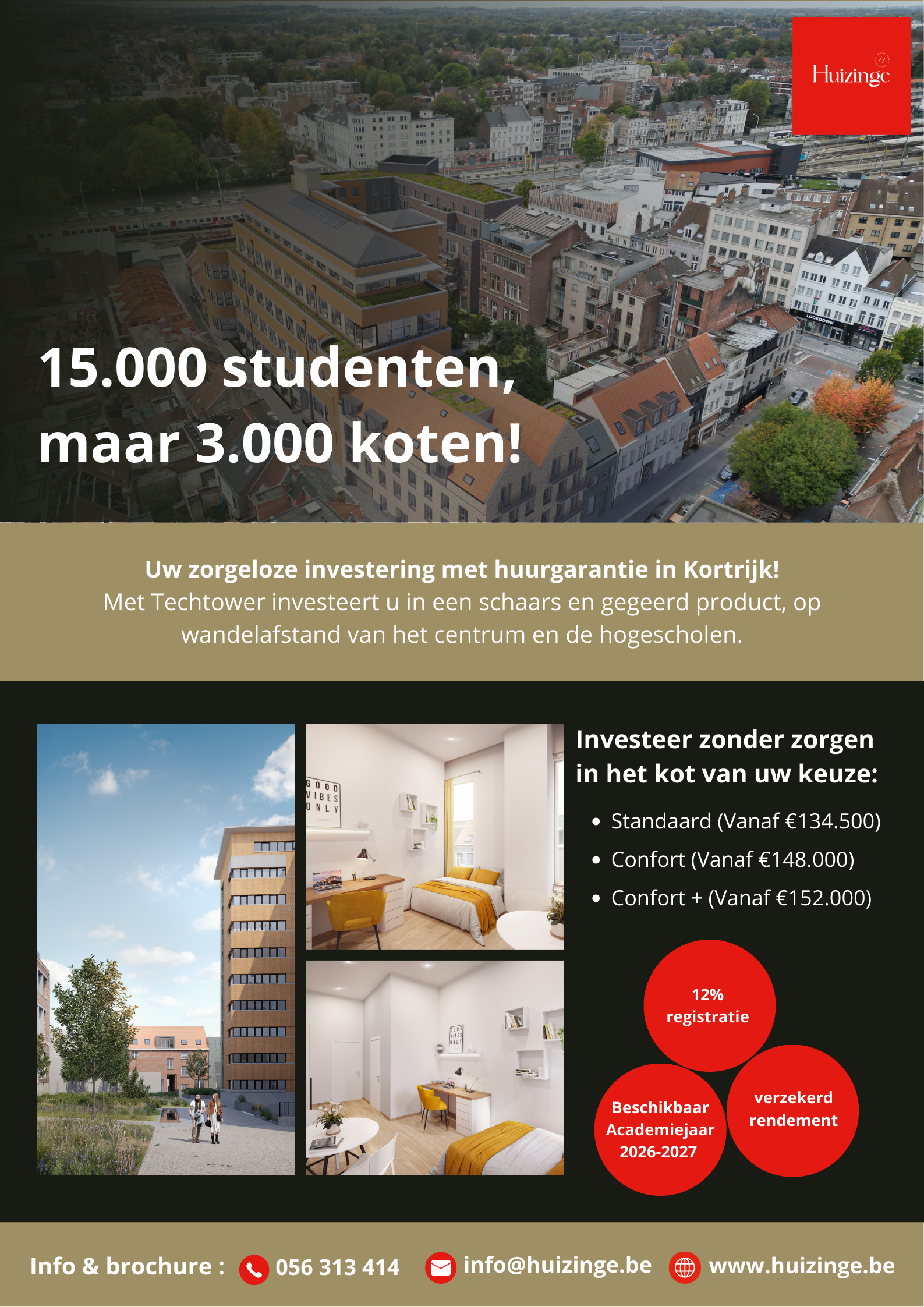 Appartement à vendre à Kortrijk € 152.000 (LJYTP) | Zimmo